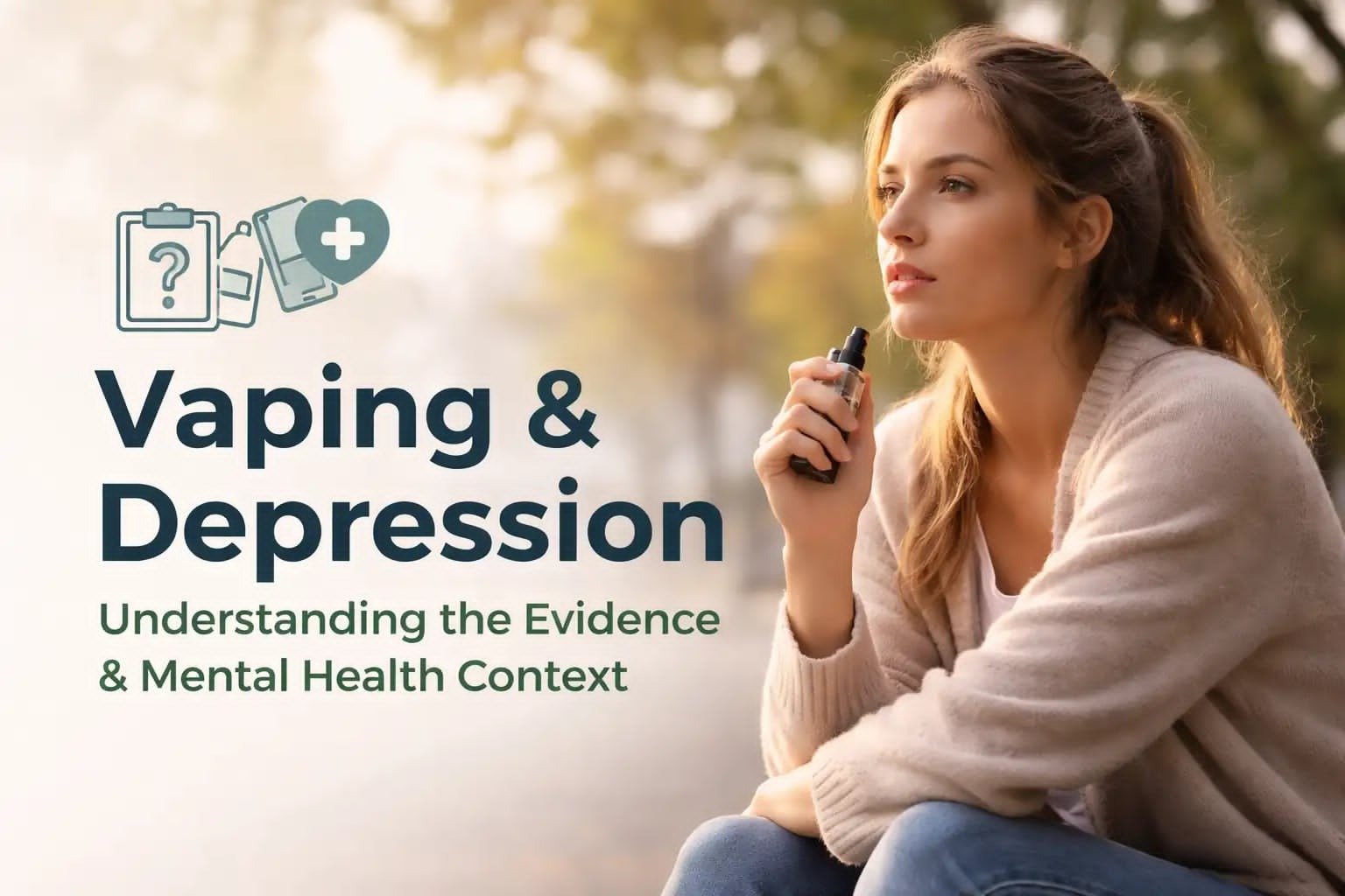 Vaping and Depression: What the Evidence Says and Why Context Matters